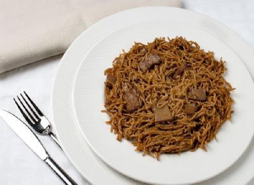 Fideus rossos "rossejat" | Recepta de cuina de Teresa Vives Mariné ...